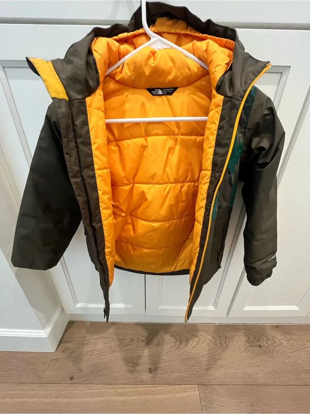 The North Face | Jackets & Coats | The North Face Kids Camouflage Olive ...